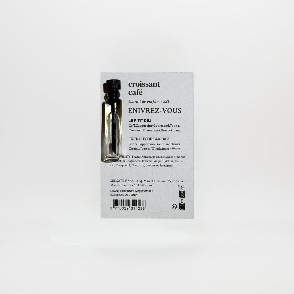 Buy Croissant Cafe Versatile 1ml Vial Online | Fragrance Artisans